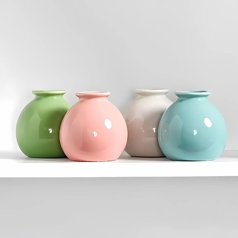 Chic Puffy Pout Vase – Modern elegans för stilfulla utrymmen – MILA Sverige