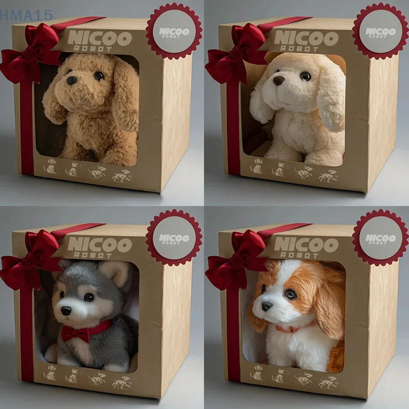 Interactive Robotic Puppy Toy with Barking and Walking Features – Real ...